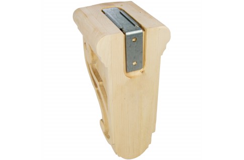 Countertop & Floating Shelf Brackets, Wood Corbels | Federal Brace