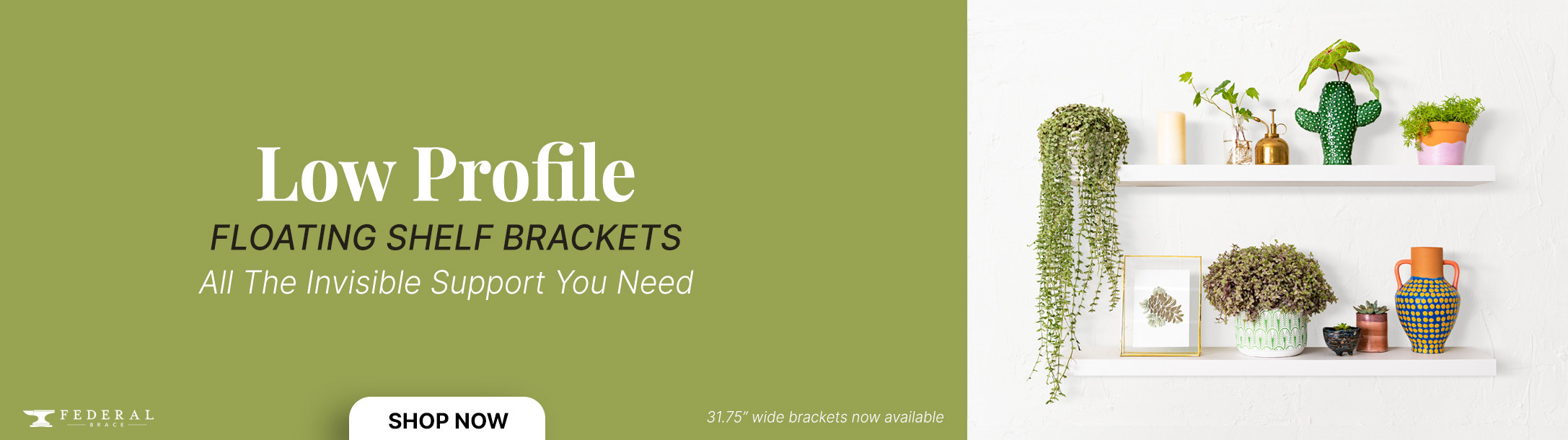 Support Brackets for Counters, Shelves & Mounting | Federal Brace